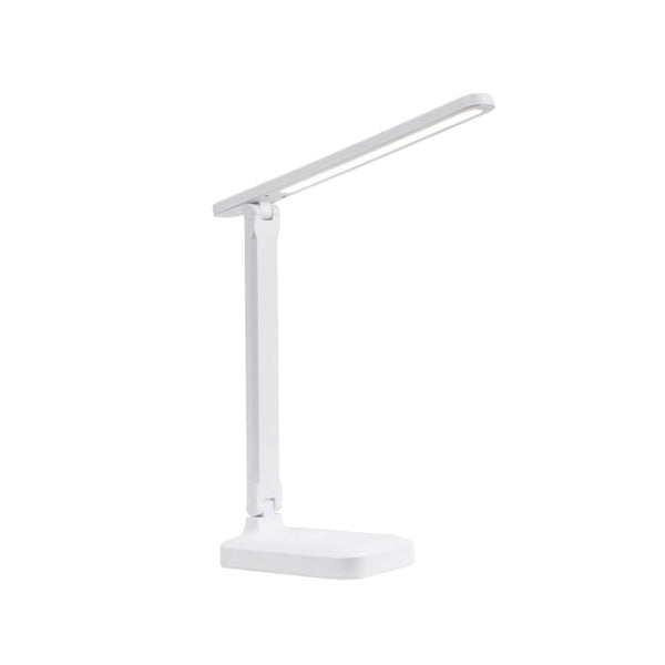 Rechargeable Touch LED Desk Lamp - White - Lamp It Up Australia